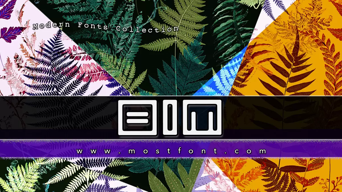 「Bim Sin Simbolos」字体效果欣赏 | 最新字体文件免费下载 | mostfont.com