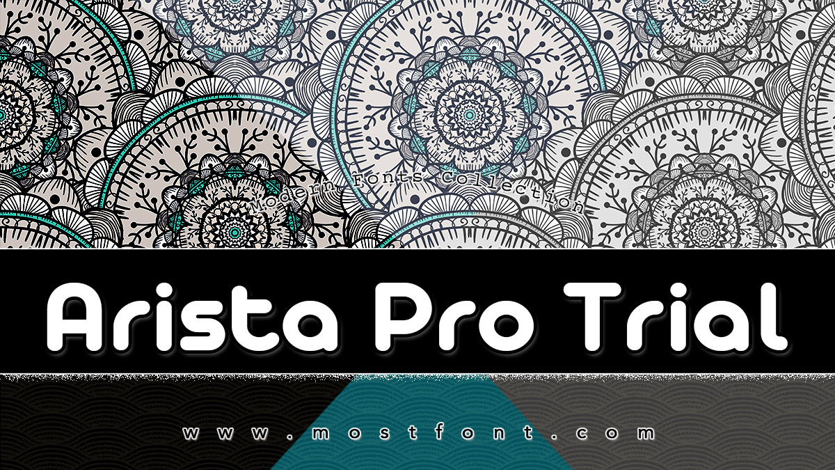 Arista Pro Bold Trial Font by Zetafonts | mostfont.com