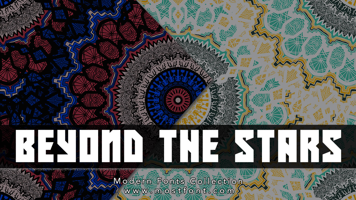 Beyond The Stars Font by Darrell Flood | mostfont.com Beyond The Stars Font by Darrell Flood | mostfont.com
